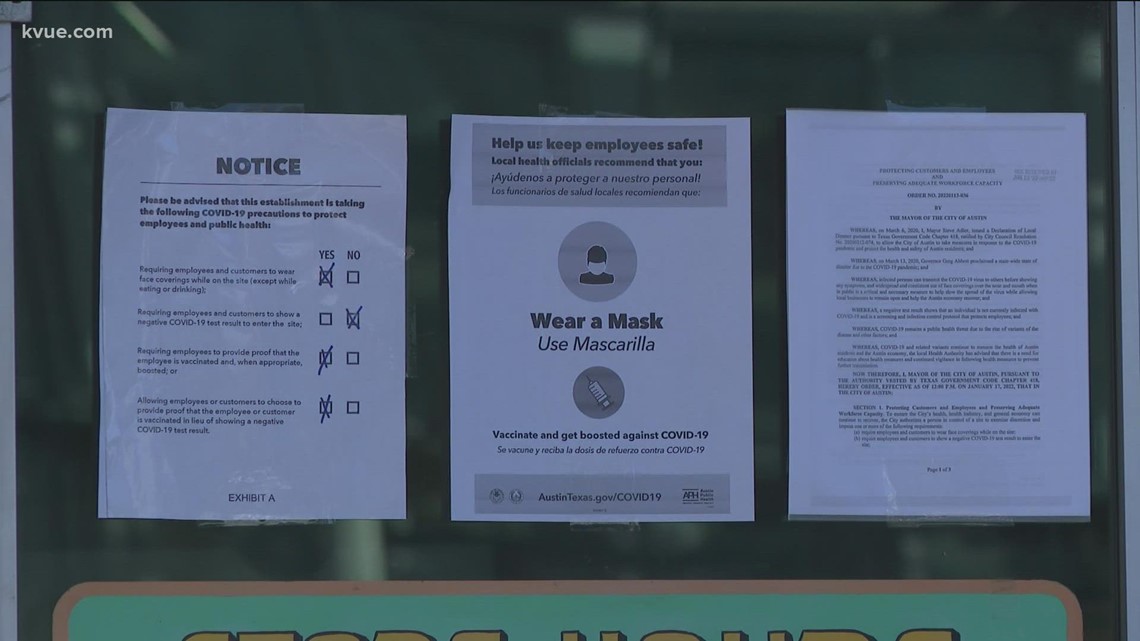 New Austin COVID-19 orders go into effect this week | kvue.com