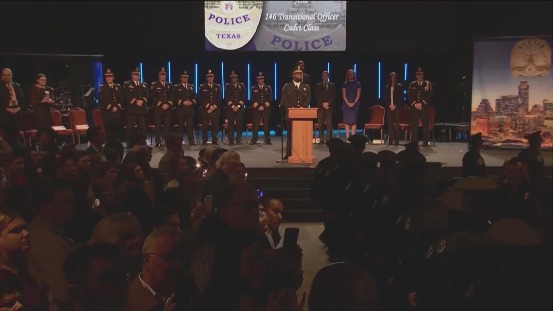 Austin PD holds graduation ceremony for new cadet class | kvue.com