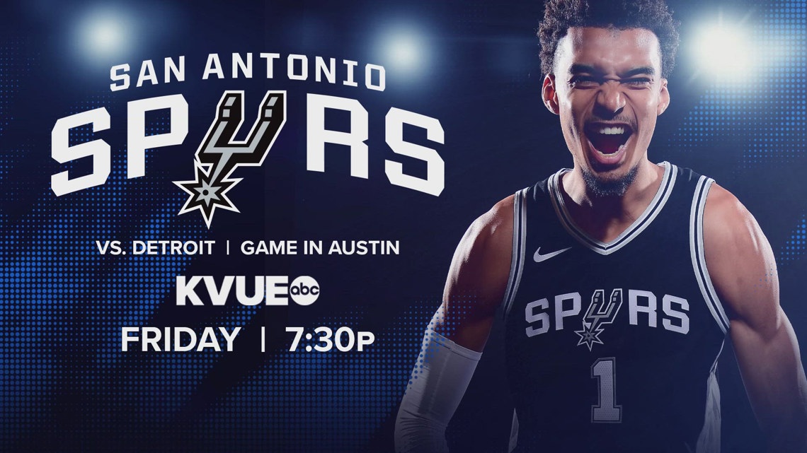 San Antonio Spurs to play at Austin's Moody Center | kvue.com