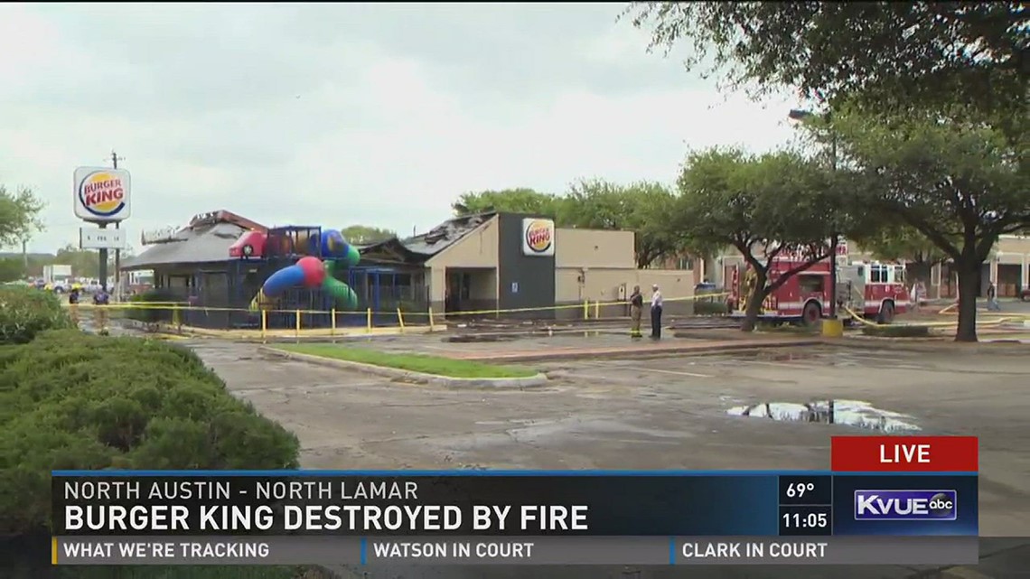 Burger King destroyed by fire | kvue.com
