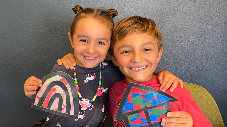 How to make tissue paper stained glass art | kvue.com