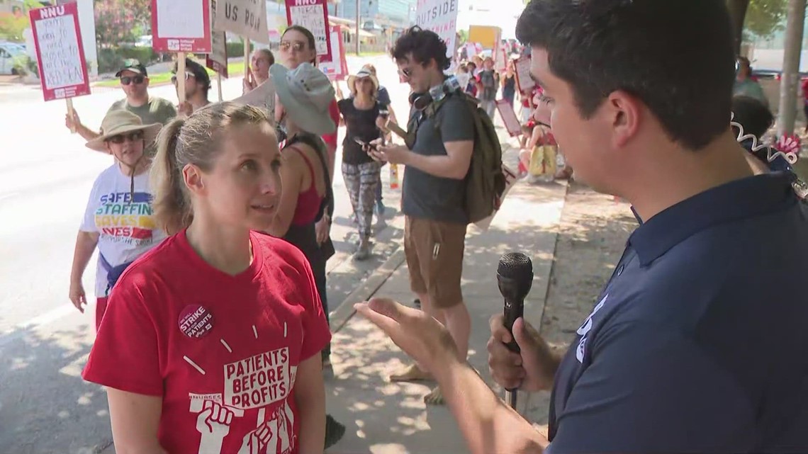 Ascension Seton nurses go on 1-day strike | kvue.com
