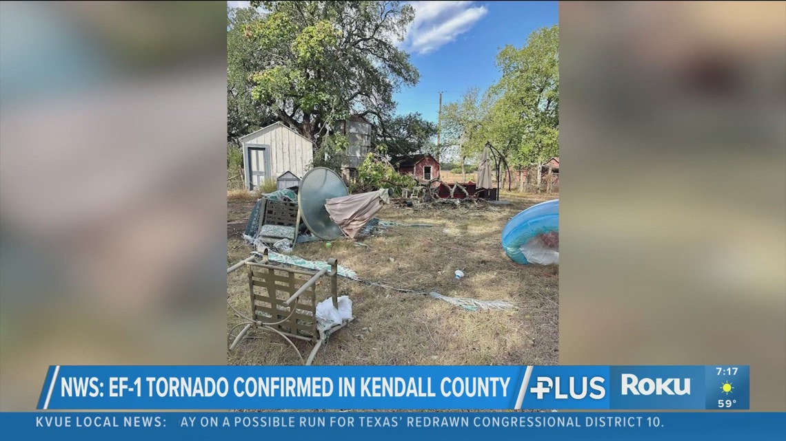 EF-1 tornado confirmed in Kendall County | kvue.com