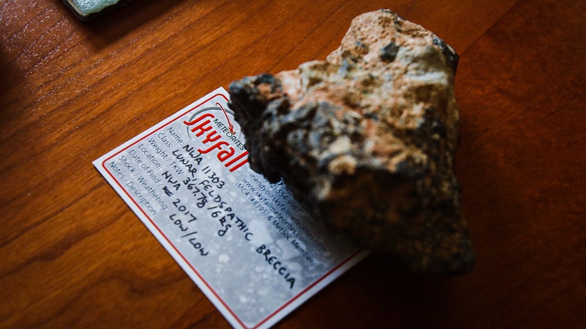 Austin man has meteorite collection including pieces of the moon and ...