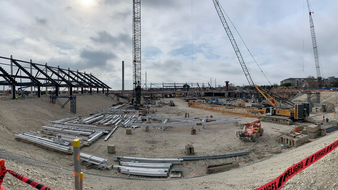 Construction on Austin FC stadium continues | kvue.com