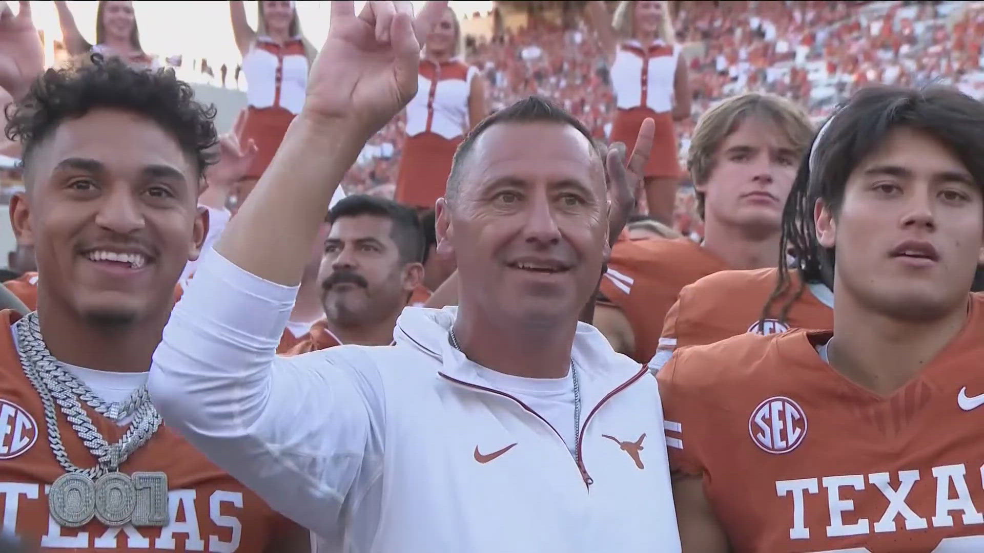 Steve Sarkisian agrees to 7-year deal, salary at $10.6M | kvue.com