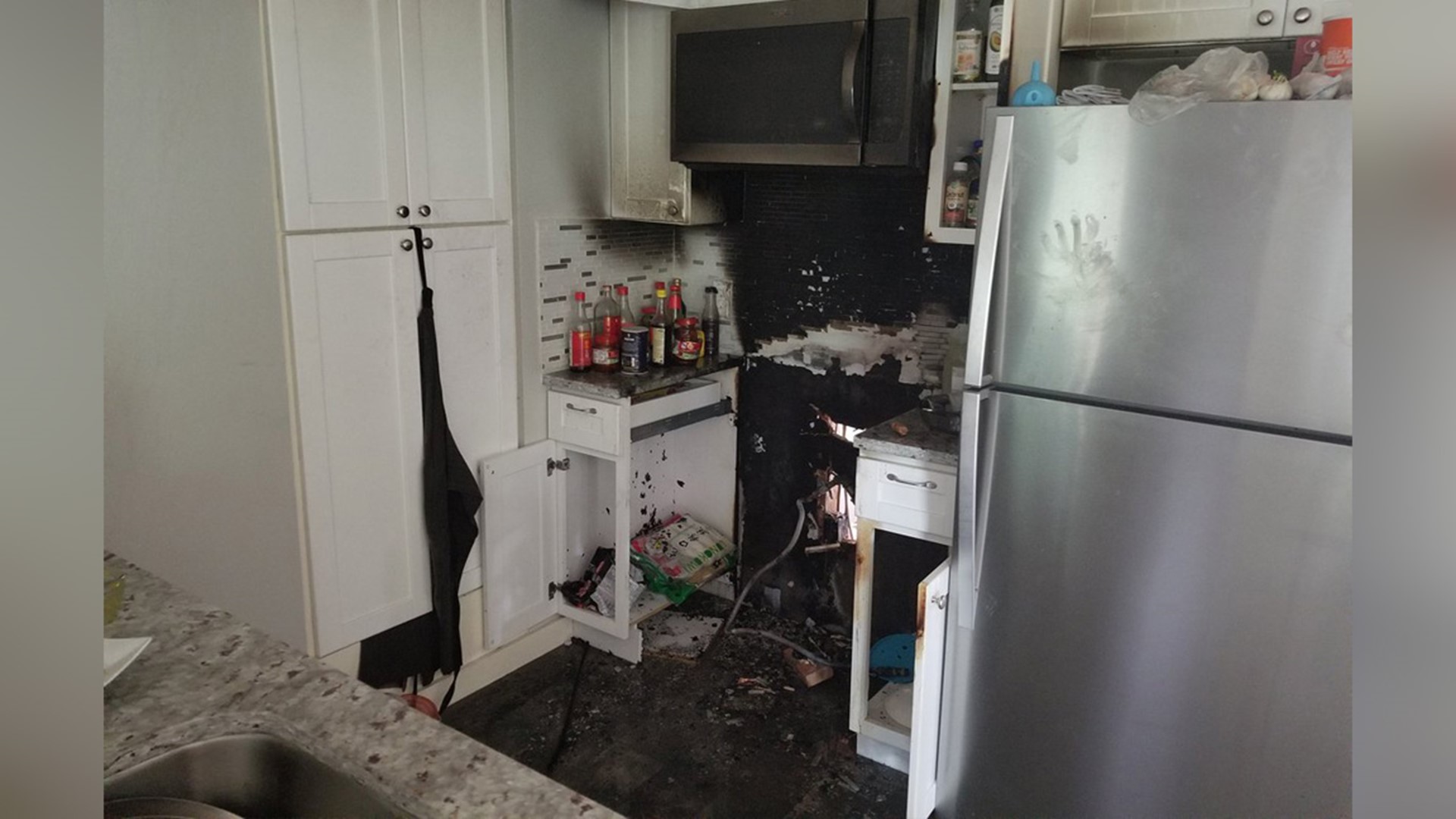Firefighter treated for hand injury, resident displaced after South ...