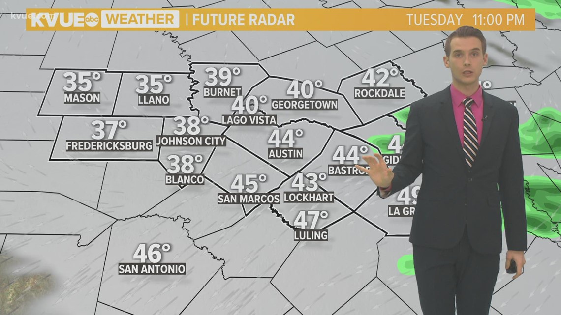 Austin-area weather: Jan. 11 mid-day forecast with Shane Hinton | kvue.com