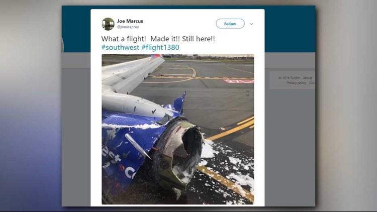 Southwest plane that experienced deadly engine failure stopped in ...