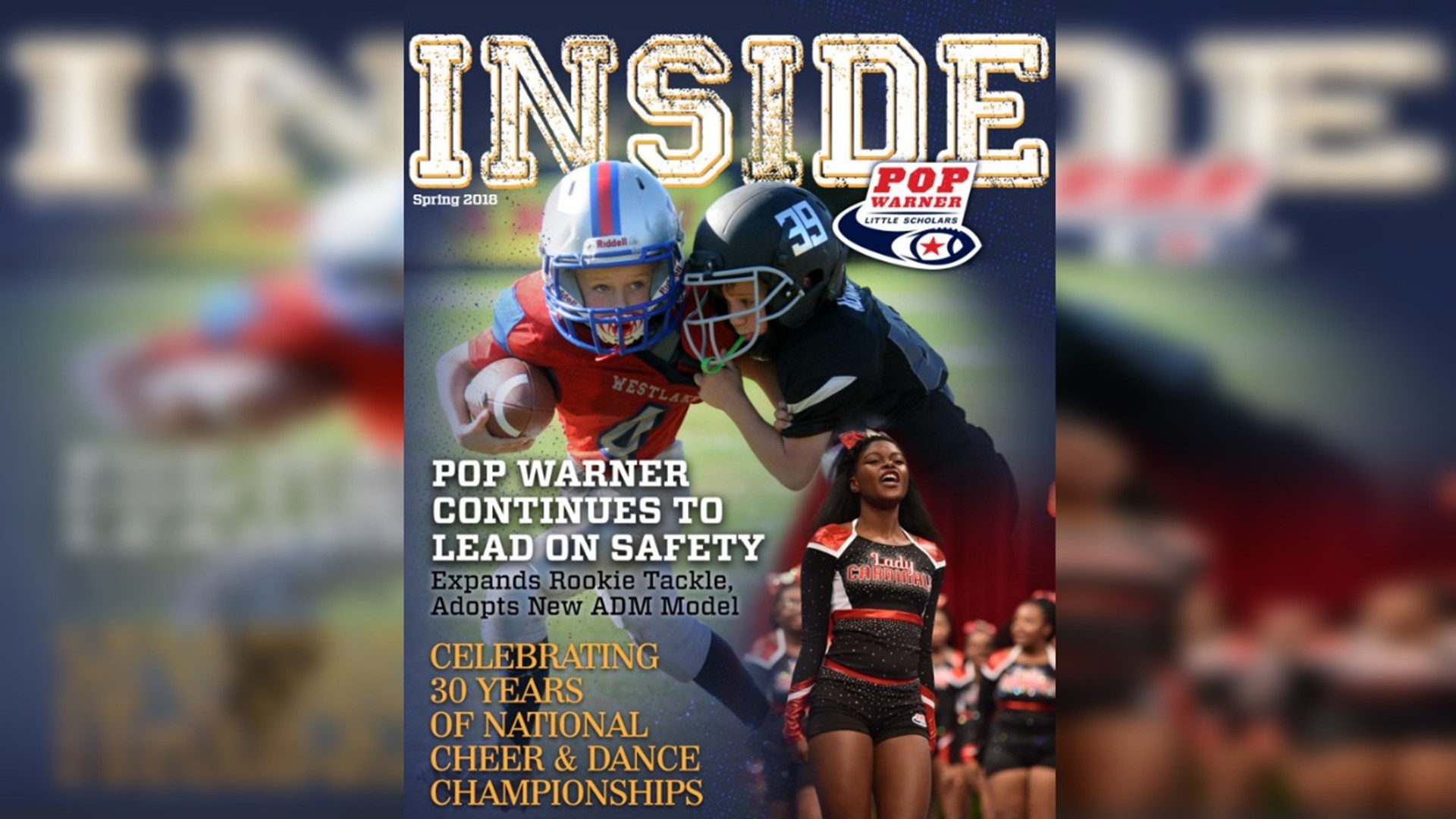 Westlake Pop Warner graces Inside Pop Warner magazine cover | kvue.com