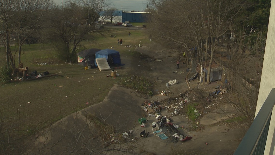 Austin homeless: Property owner is responsible for camp cleanup | kvue.com