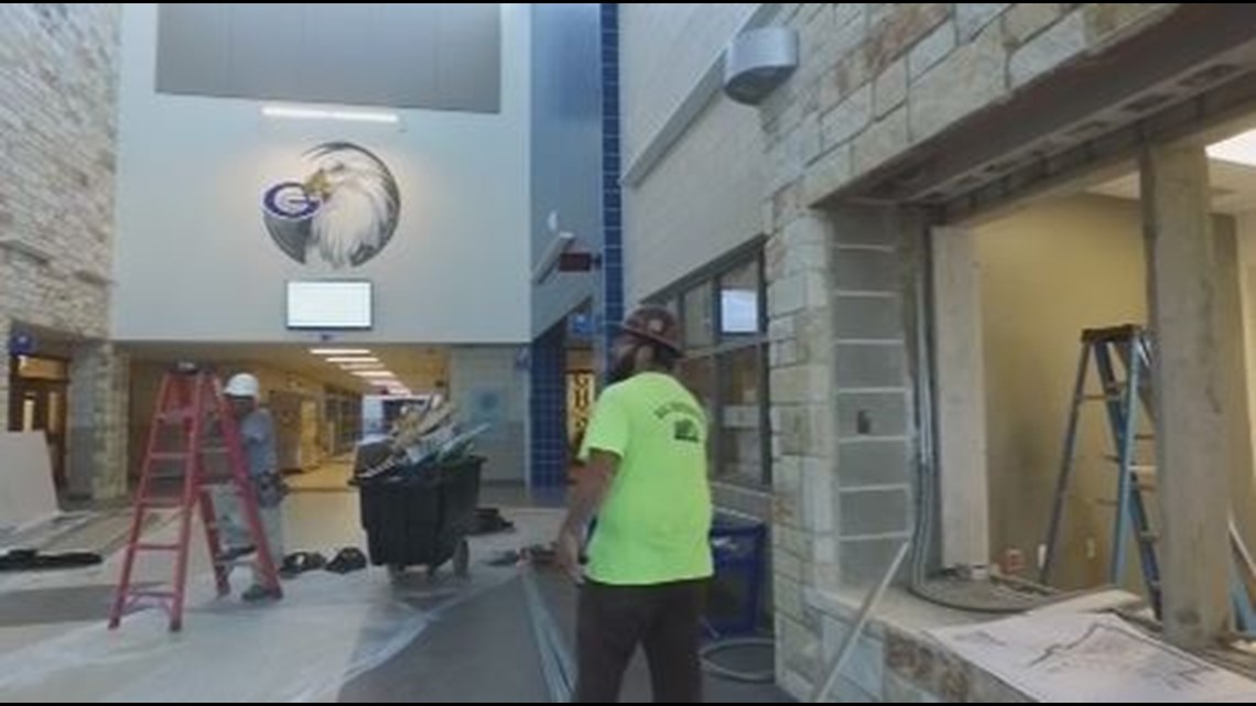 Georgetown ISD nearing completion of 'secure entrances' | kvue.com