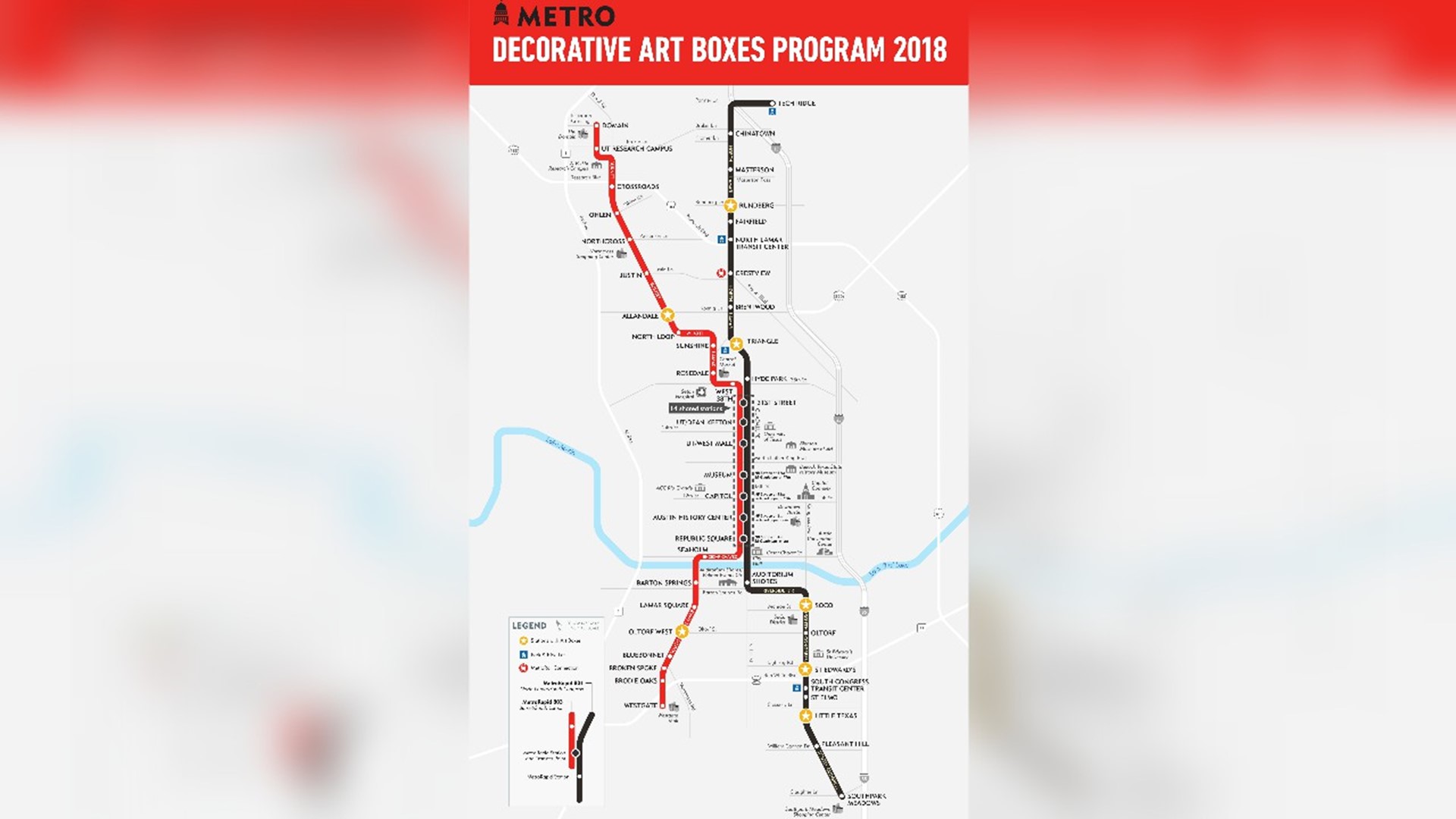 CapMetro adds art to electrical boxes along bus routes | kvue.com