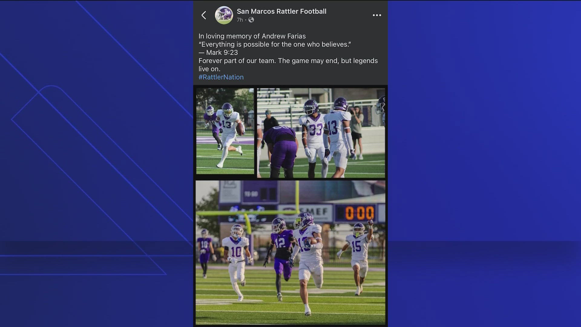 San Marcos mourns teen state officials say was fatally shot at ...