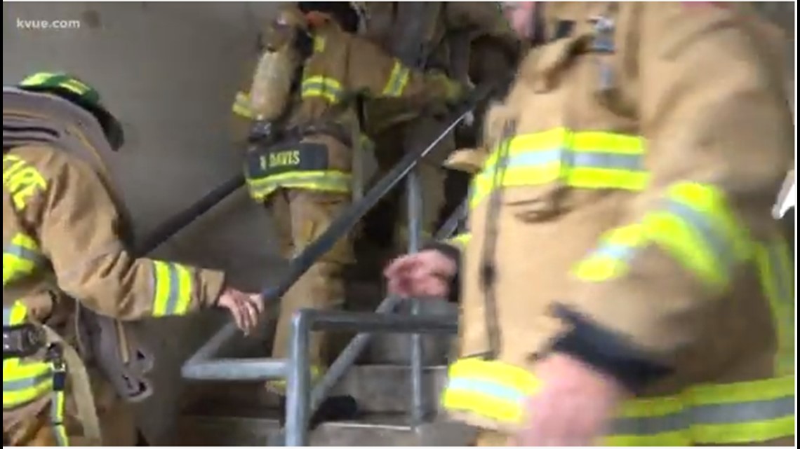 Step by step, Austin firefighters remember lives lost on 9/11 | kvue.com