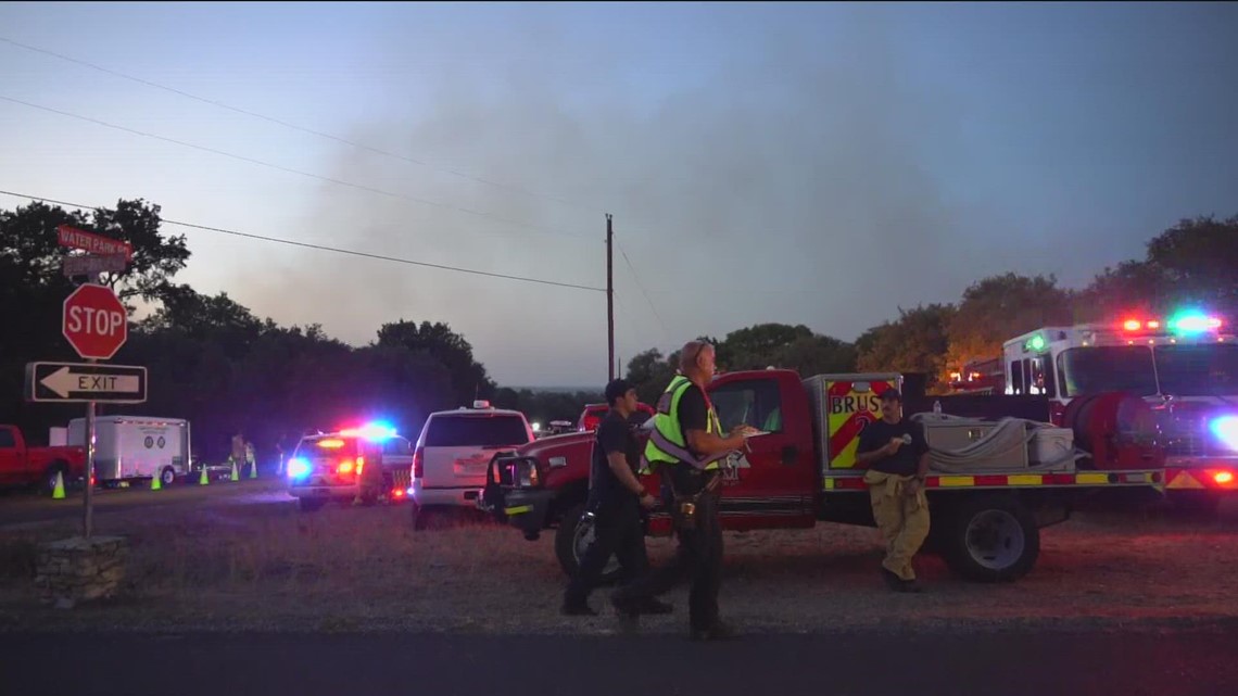 Wimberley fire moving fast, forces evacuations | kvue.com