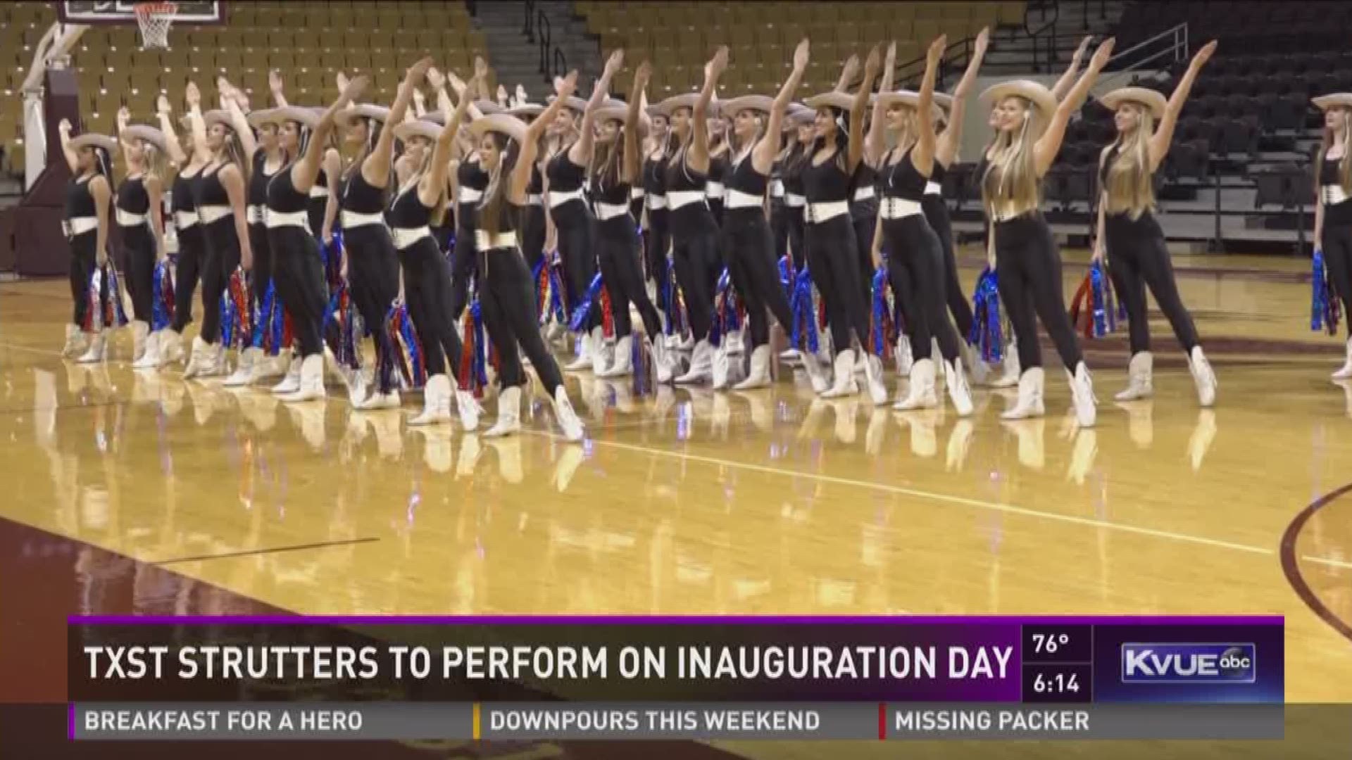 Local dance team preparing to perform at Trump inauguration | kvue.com