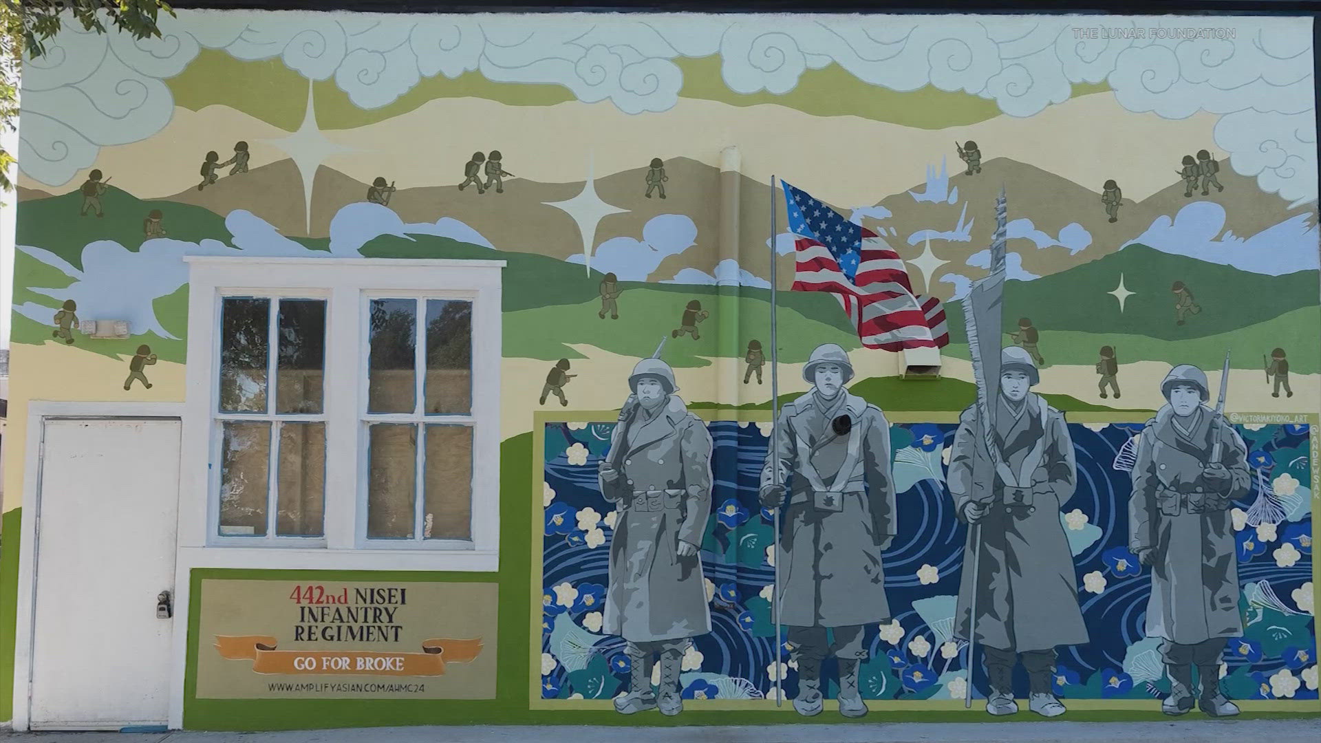 New art installation unveiled in Georgetown as part of "AAPI Heroes ...
