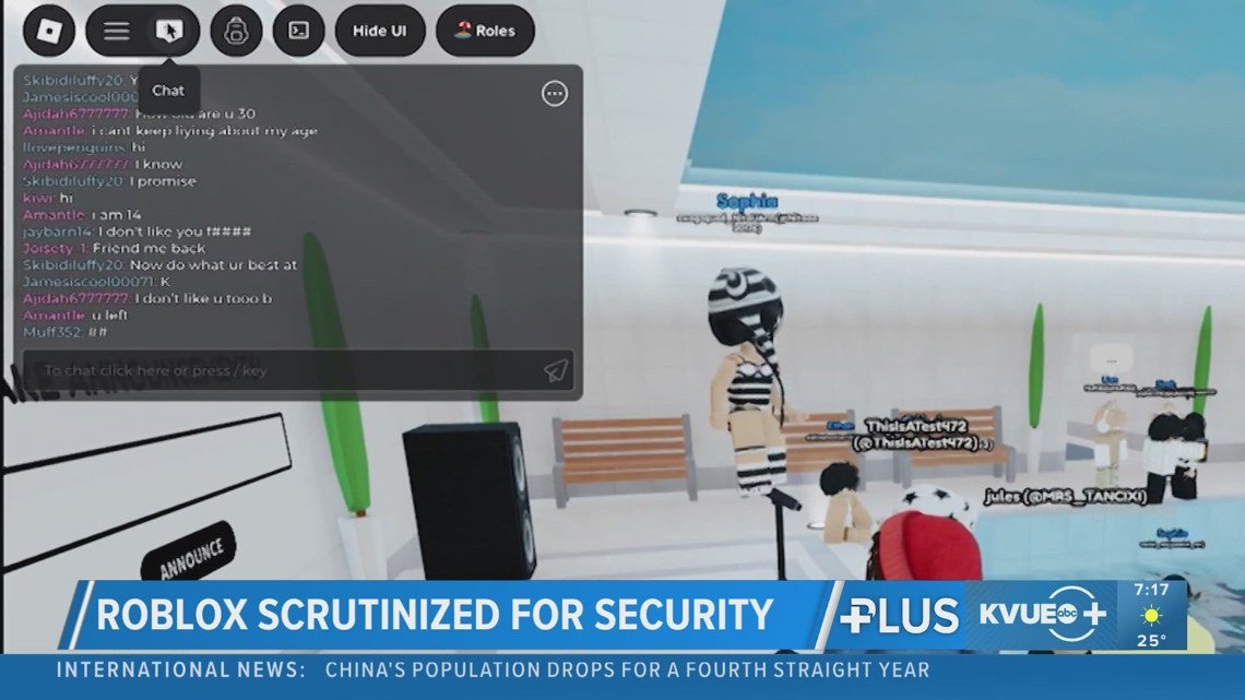 Roblox facing dozens of lawsuits amid age safety measures | kvue.com