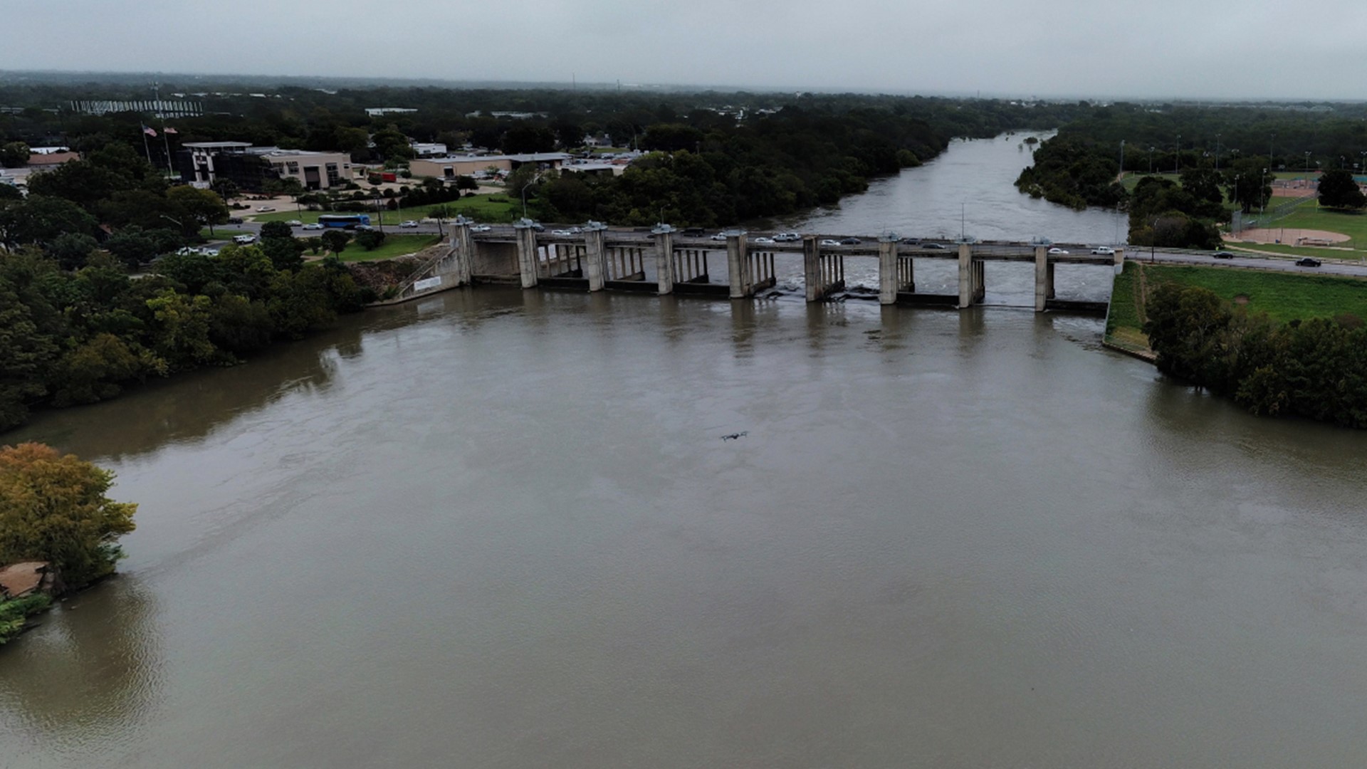 PHOTOS: Striking photos taken above Longhorn Dam and Tom Miller Dam ...