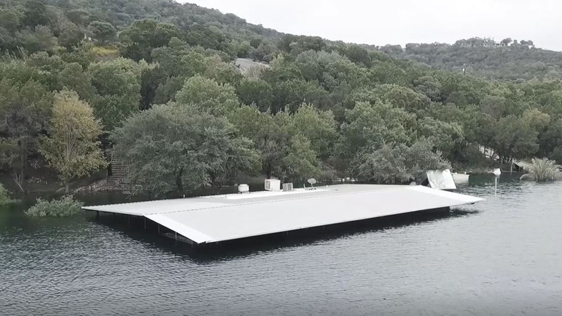 Lake Travis water levels continue to drop as dam floodgates remain open ...