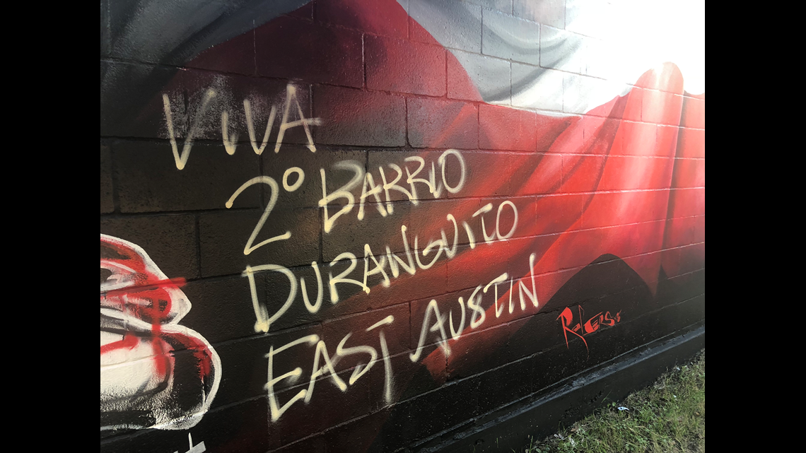 East Austin Beto O'Rourke 'Superman' mural defaced | kvue.com