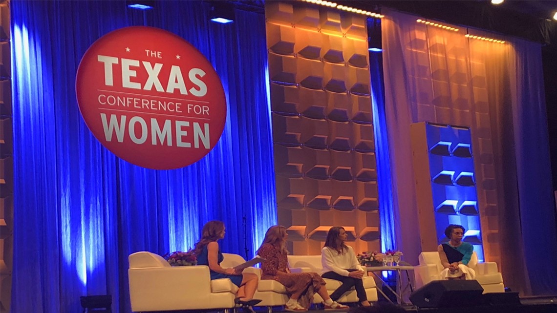 KVUE's Terri Gruca, Erica Proffer speak at Texas Conference for Women ...