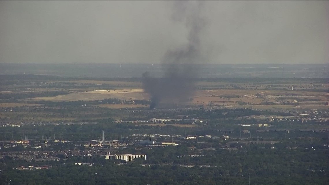 Wildfire sparks in Hays County Saturday | kvue.com