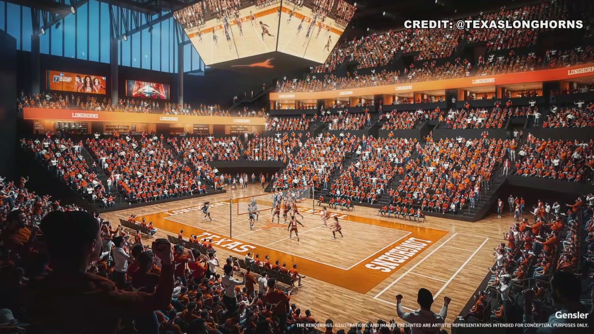 UT looks to build multi-purpose facility for Longhorns' volleyball team ...