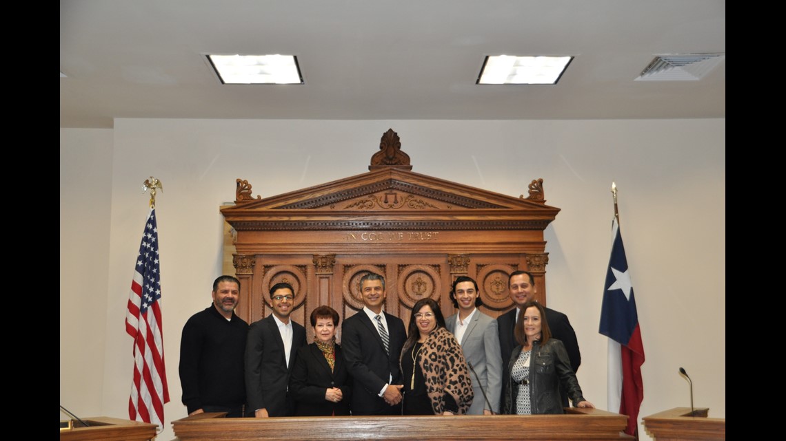 Hays County swears in Judge Ruben Becerra, the county's first Latino ...