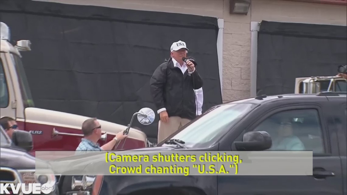 President Trump Speaks To Crowd In Corpus Christi Kvue