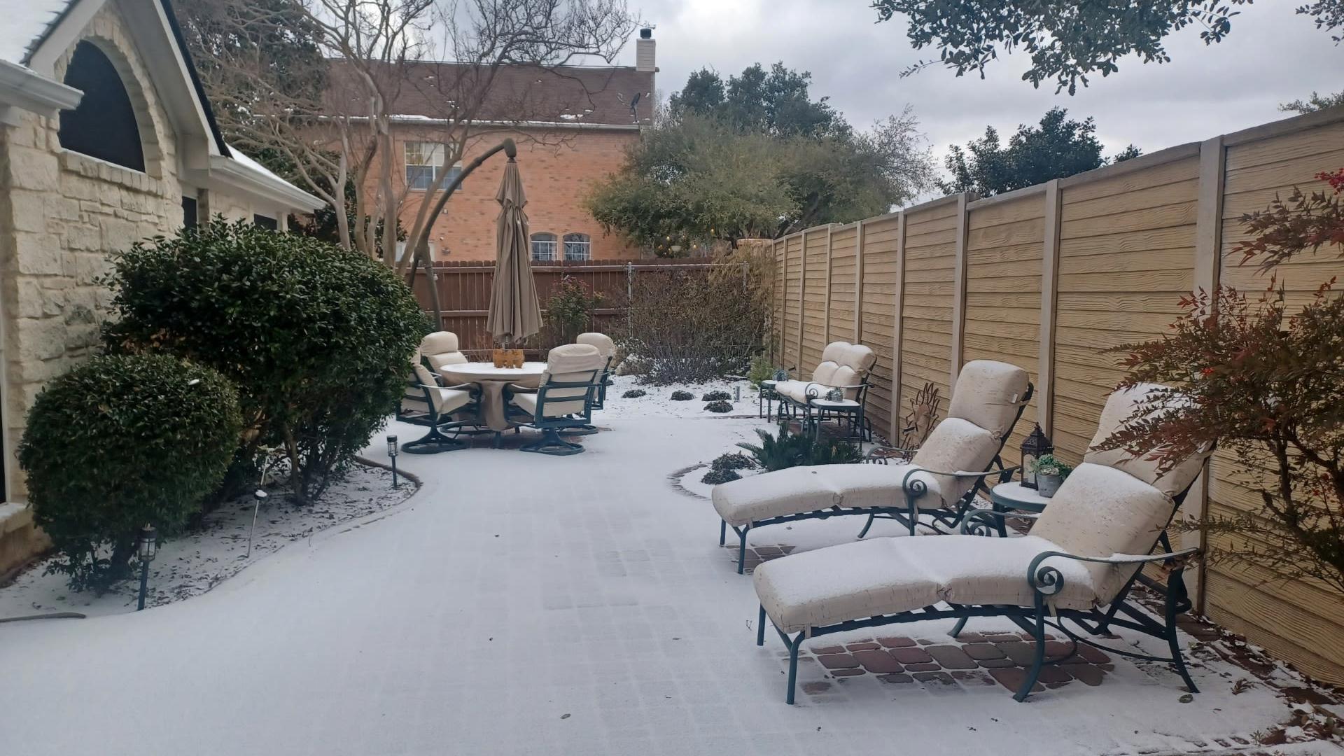 Snow in Austin, Texas: Photos show winter weather across Central Texas ...