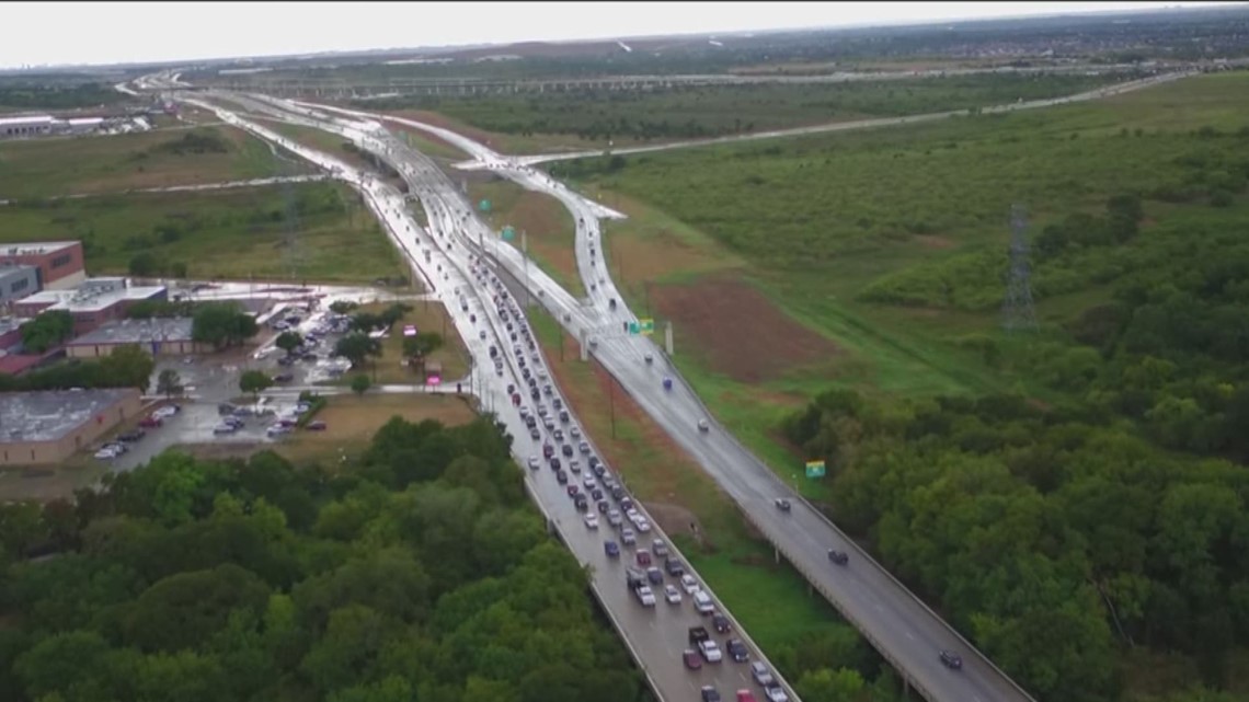 New flyover bridge opening soon directly connects southbound SH 130 to ...