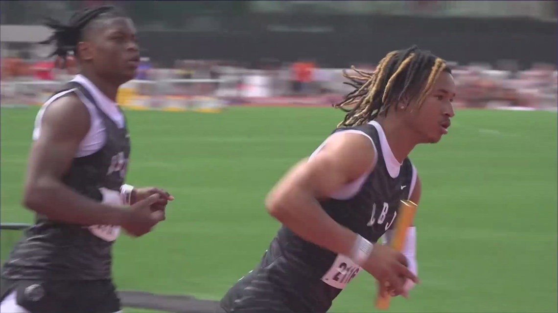 LBJ boys set record on final day of Texas Relays | kvue.com