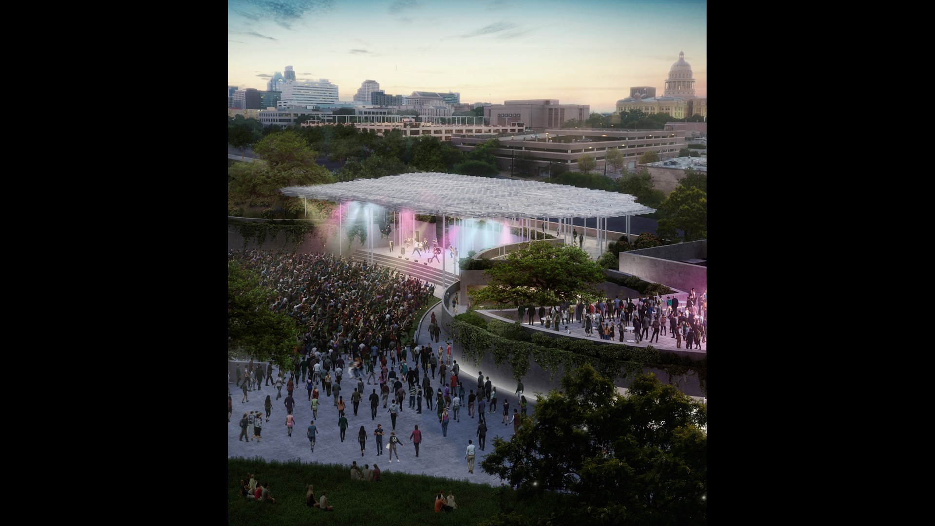 PHOTOS: Waterloo Greenway's outdoor Moody Amphitheater | kvue.com