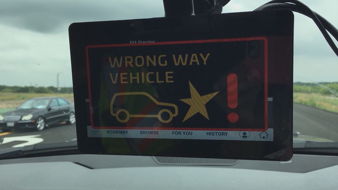 Wrong-way driving technology installed on SH 45 SW | kvue.com