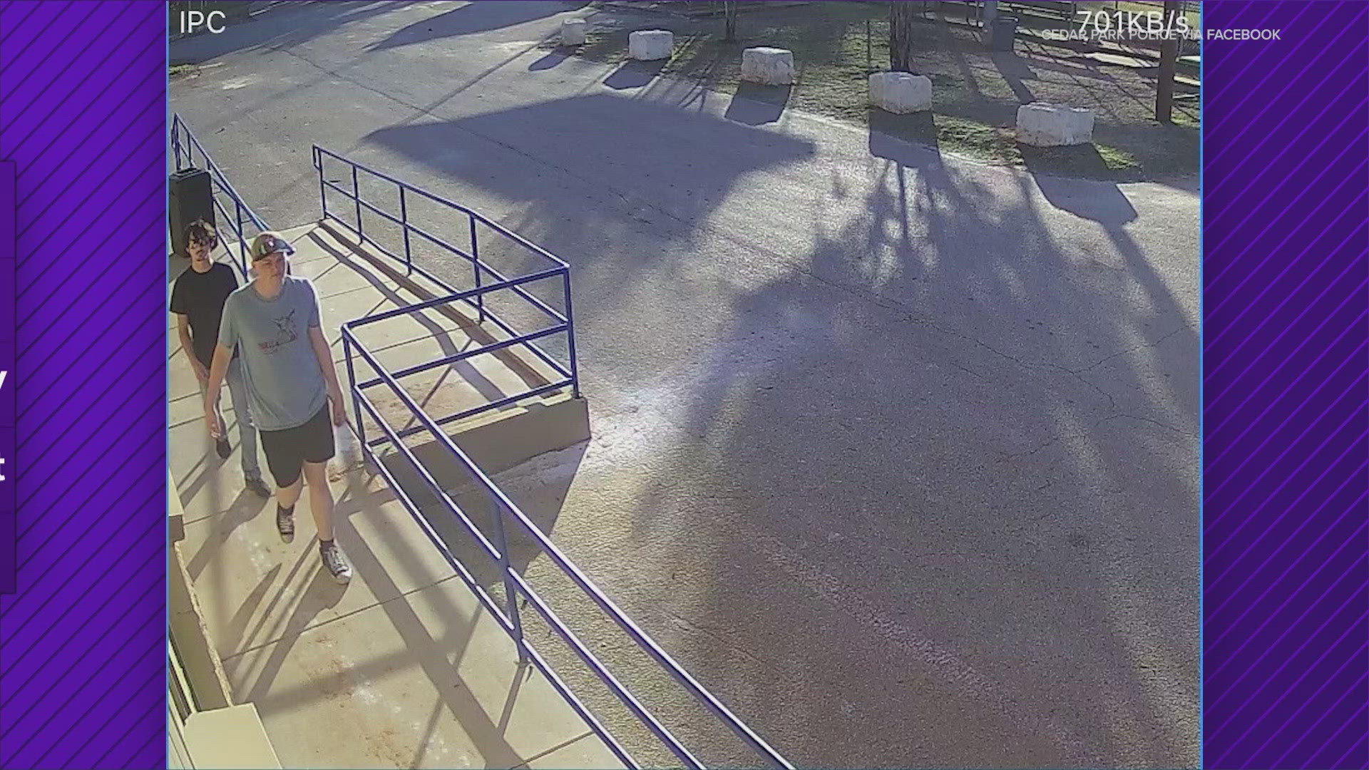 Cedar Park police searching for burglary and vandalism suspects | kvue.com