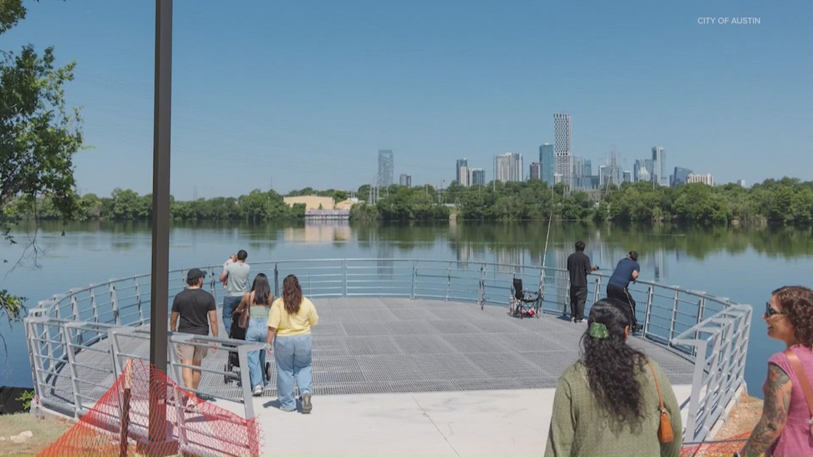 New skyline overlook opens along Longhorn Shores in Austin | kvue.com