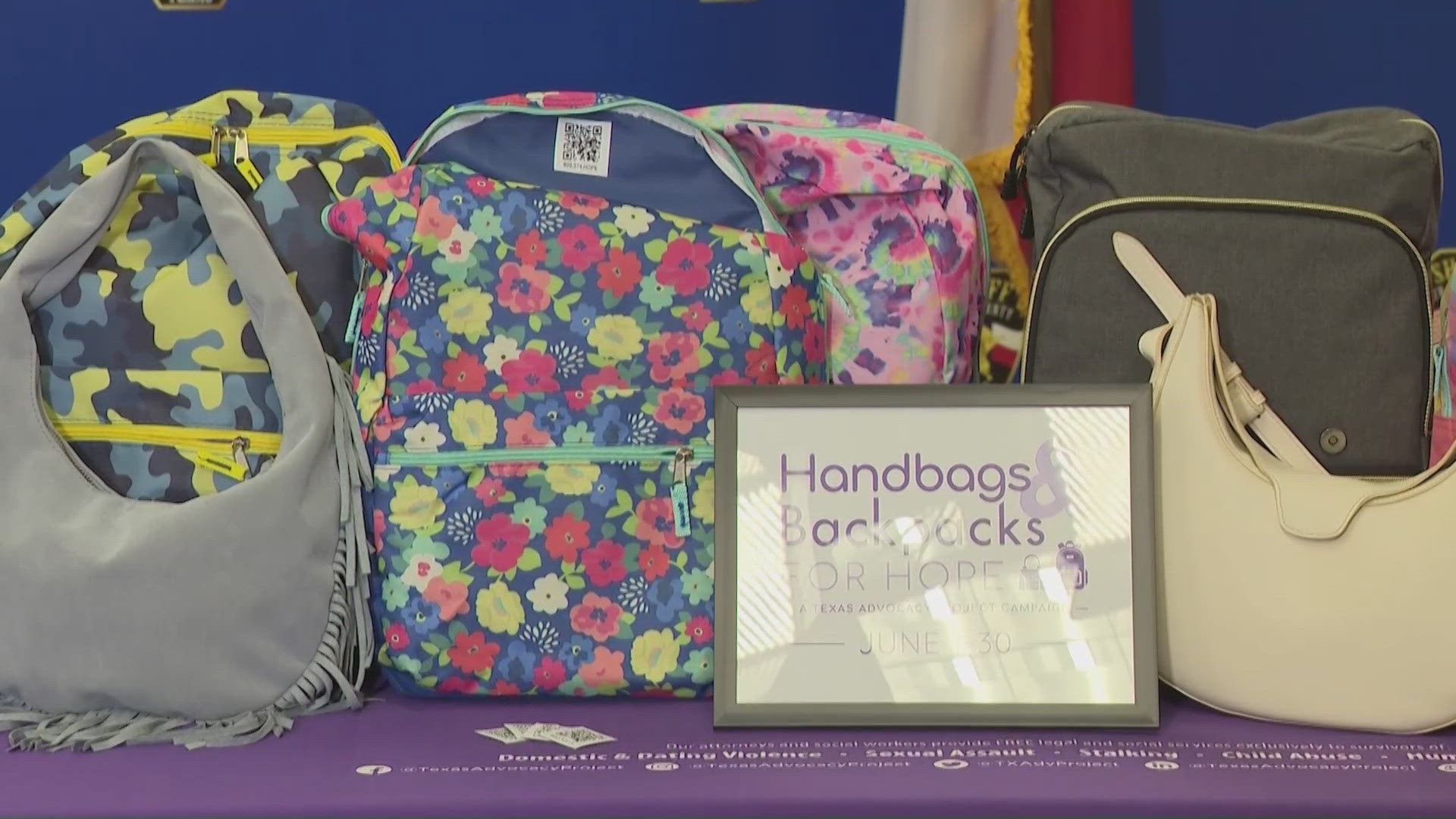 Handbags & Backpacks for Hope empowers victims of abuse | kvue.com