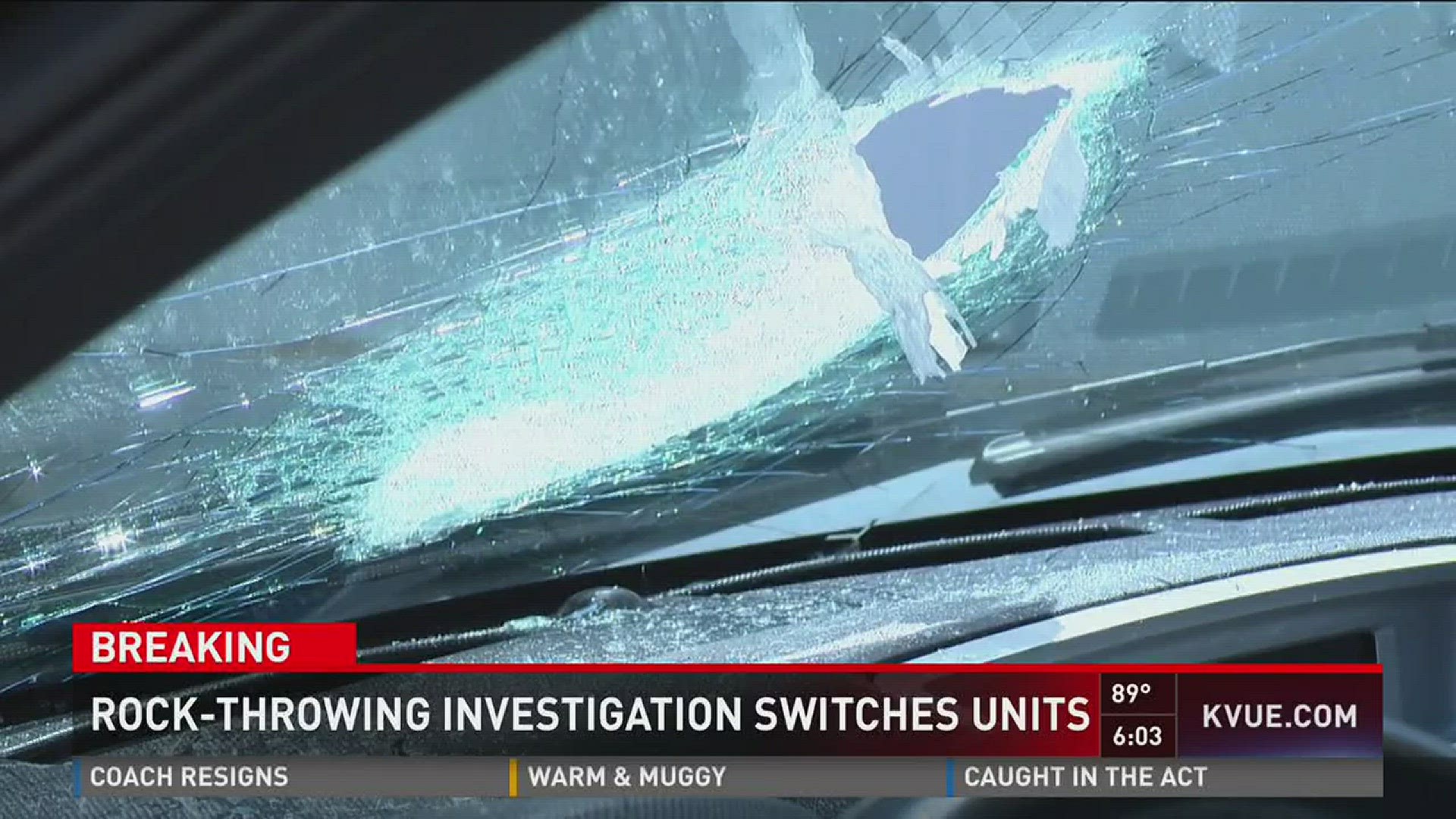 Organized Crime Division takes over rock-throwing investigation | kvue.com
