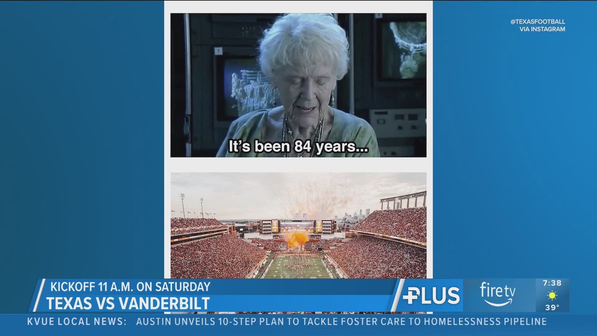 Longhorns poke fun at amount of time since last home game | kvue.com