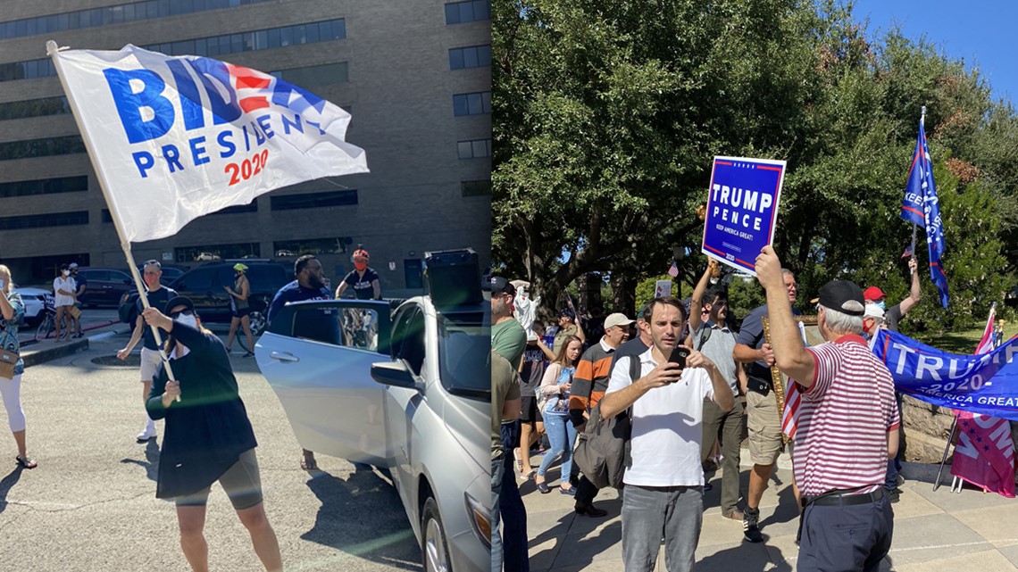 2020 election: Protests and celebrations in Austin | kvue.com