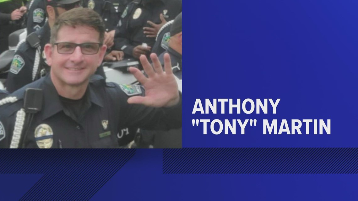 Funeral services announced for Austin police officer Tony Martin | kvue.com