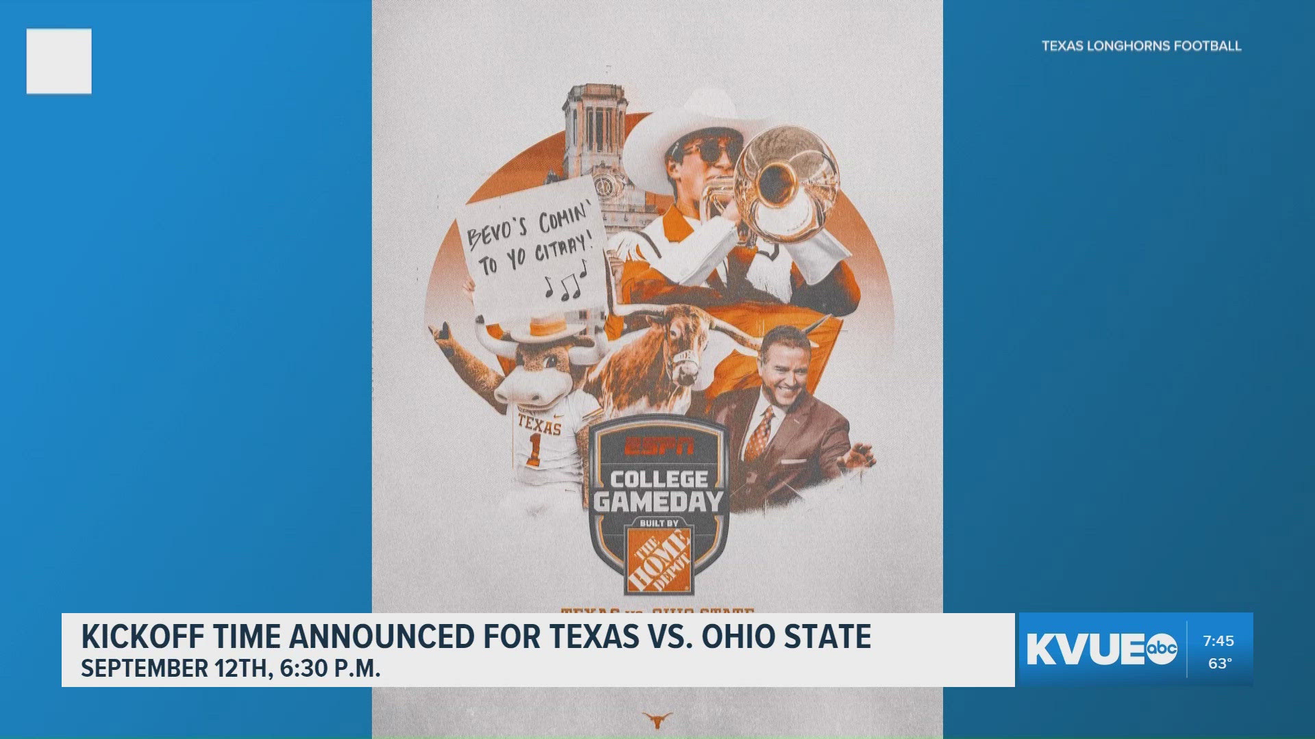 ESPN College GameDay coming to Texas in September | kvue.com