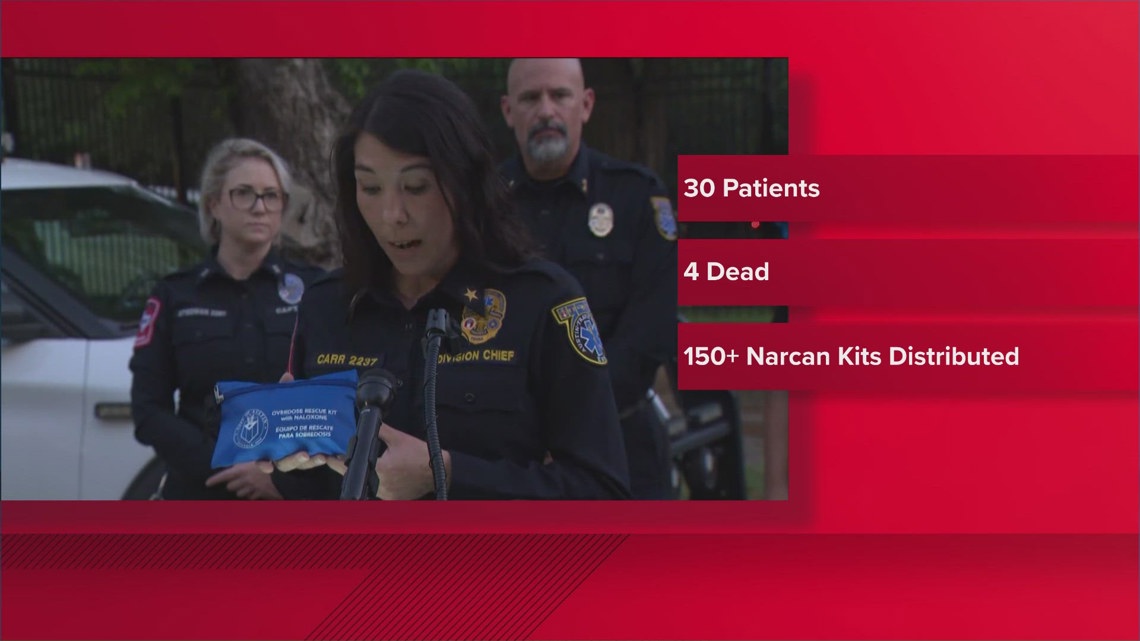 Multiple dead as officials report dozens of overdoses in Austin on ...