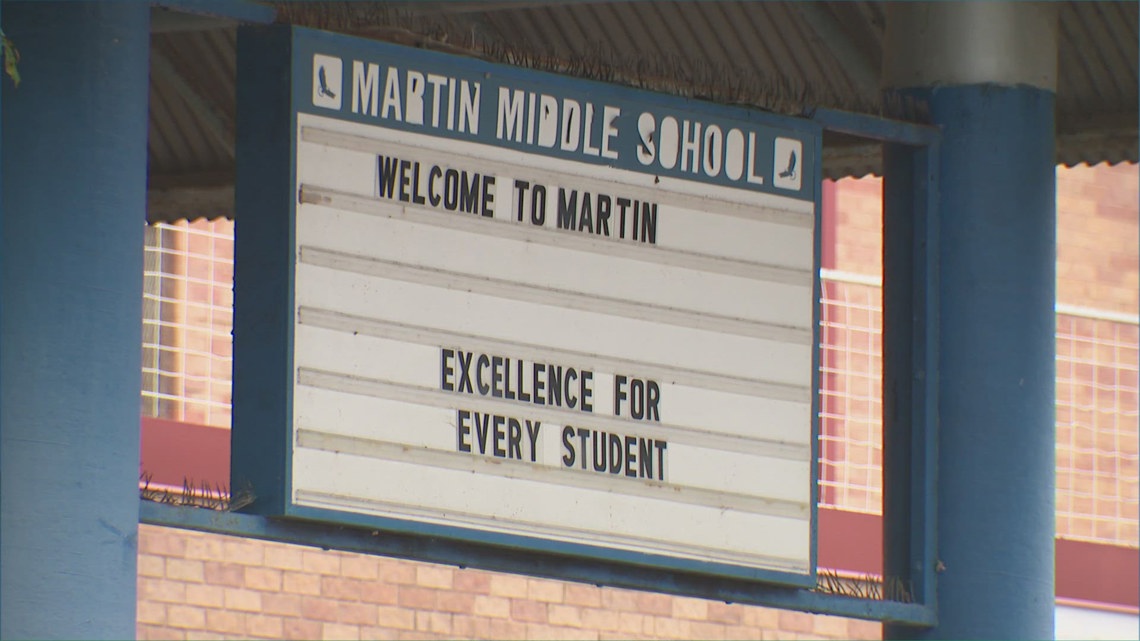 Some Austinites concerned about planned closure at Martin Middle School ...