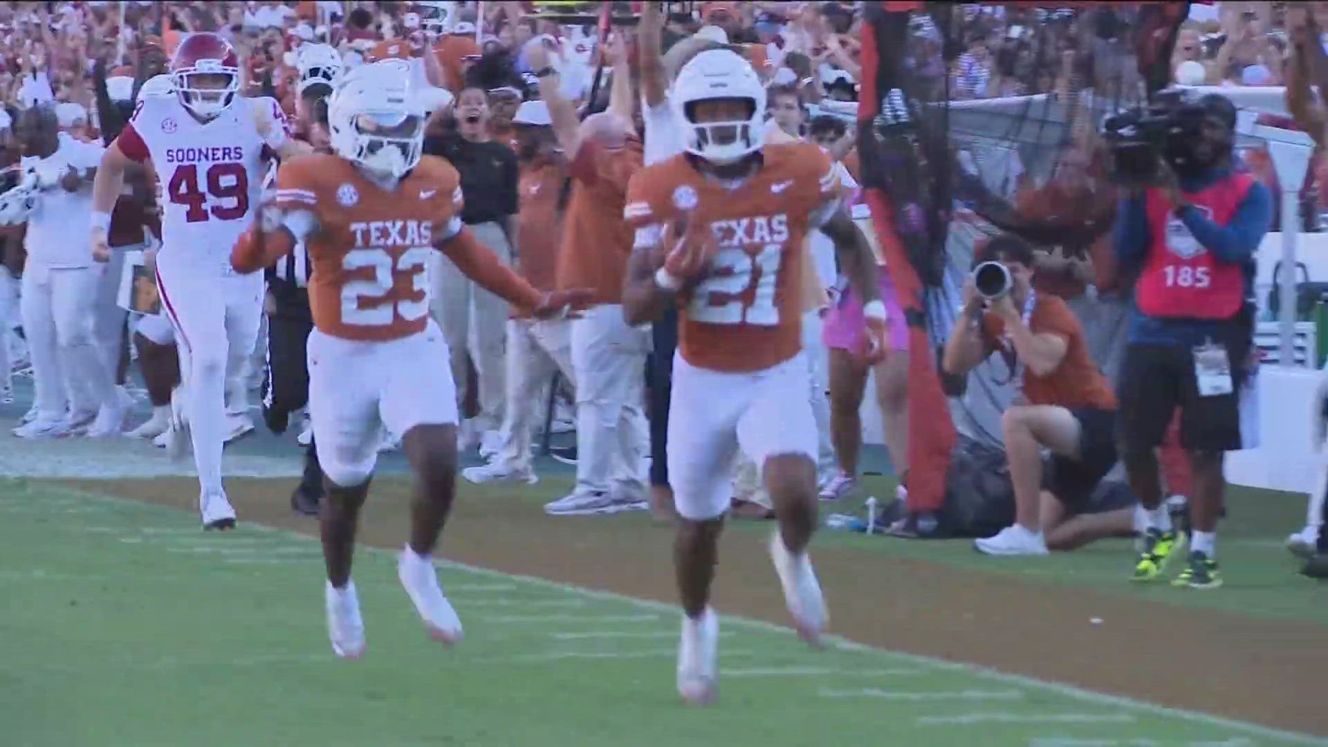 Defense, special teams lead Longhorns to victory over Oklahoma | kvue.com