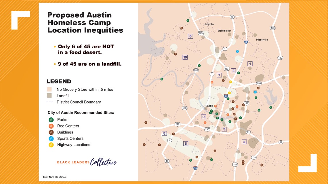 Austin-area Black leaders want a new list of potential homeless camps ...