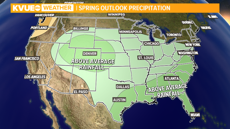 The Central Texas Spring Weather Outlook is here! | kvue.com