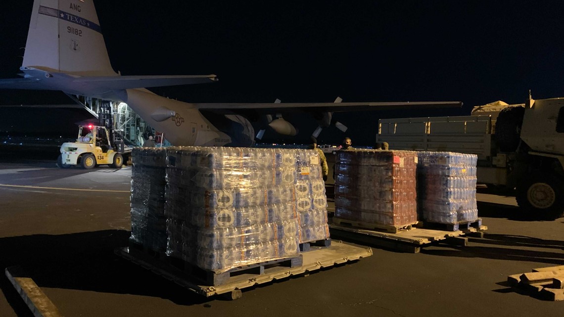 FEMA supplies headed for Texas winter relief arrive in Fort Worth ...